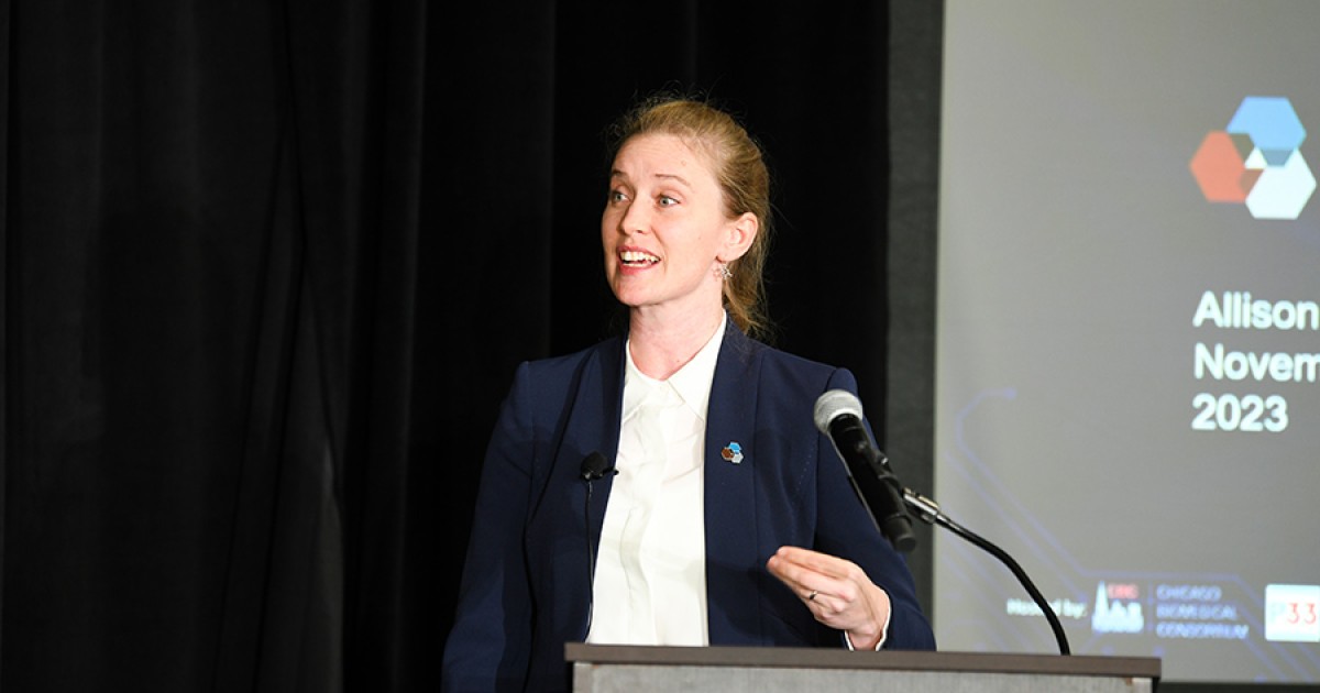 Allison Squires links quantum lab to medical marketplace at Chicago ...