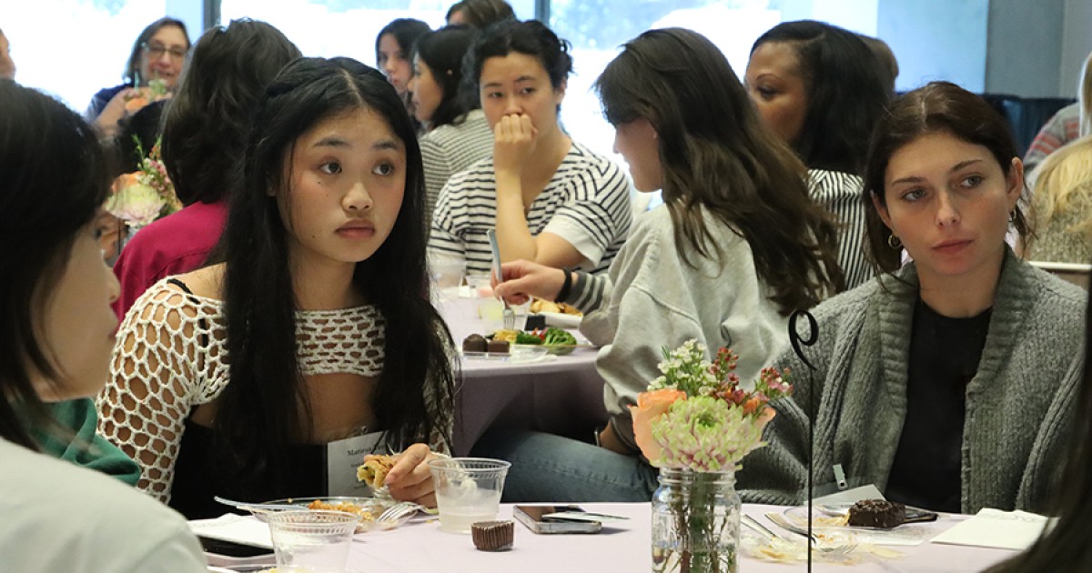 Womens Luncheon Forges Community At Pritzker Molecular Engineering Pritzker School Of
